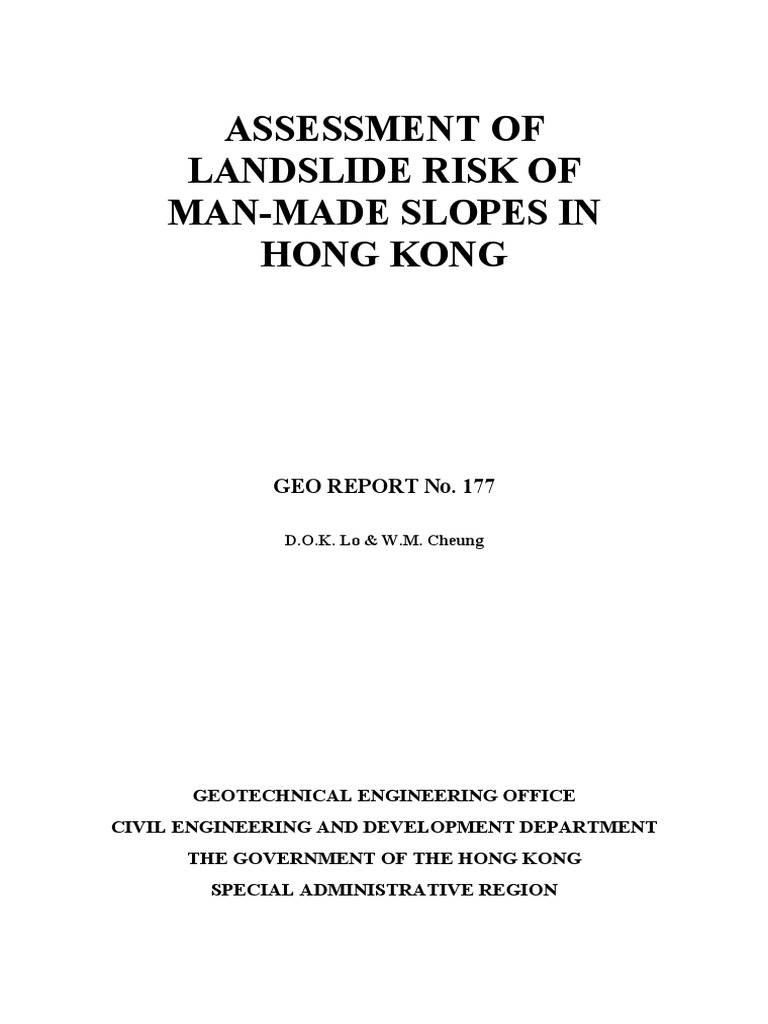 Geo Report 177 | PDF