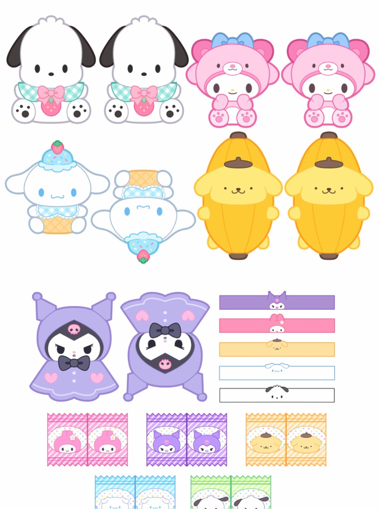Sanrio Squishy Color(산리오 스퀴시 컬러) 2 | PDF