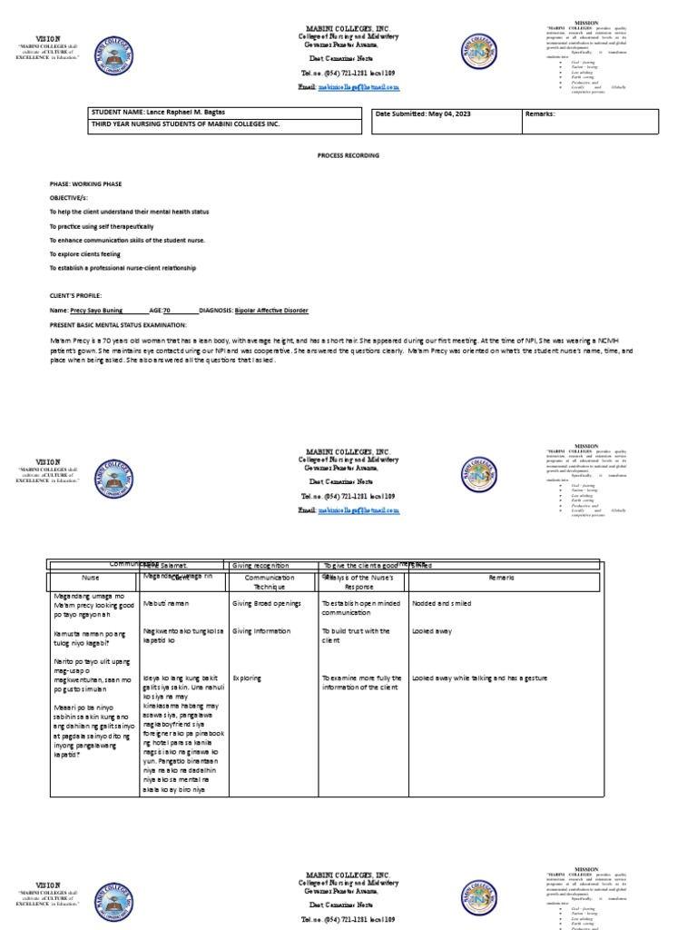 Working Phase | Download Free PDF | Nursing | Health Care