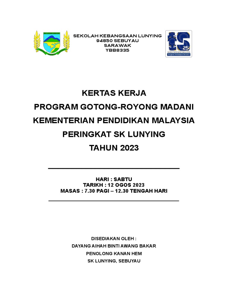 Kertas Kerja GRM | PDF