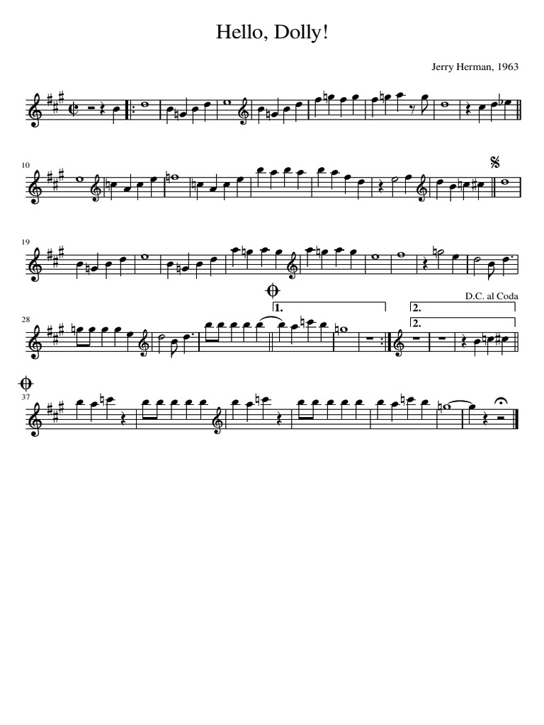 Hello Dolly | PDF