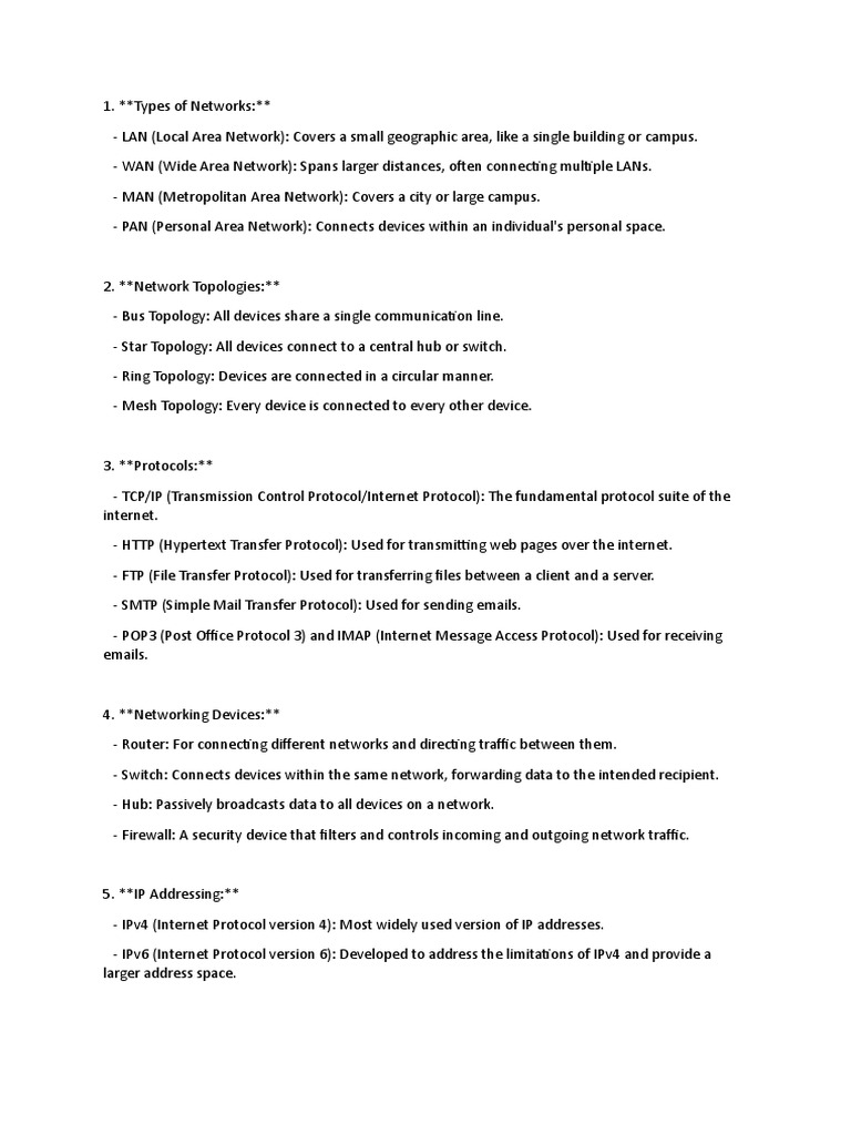 sUBJECT NOTES | PDF | Computer Network | File Transfer Protocol