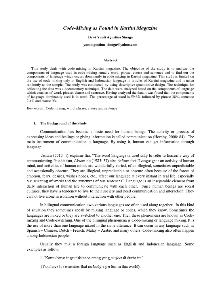 2015 - The Episteme Journal of Linguistics and Literature Vol 2 No 1 ...