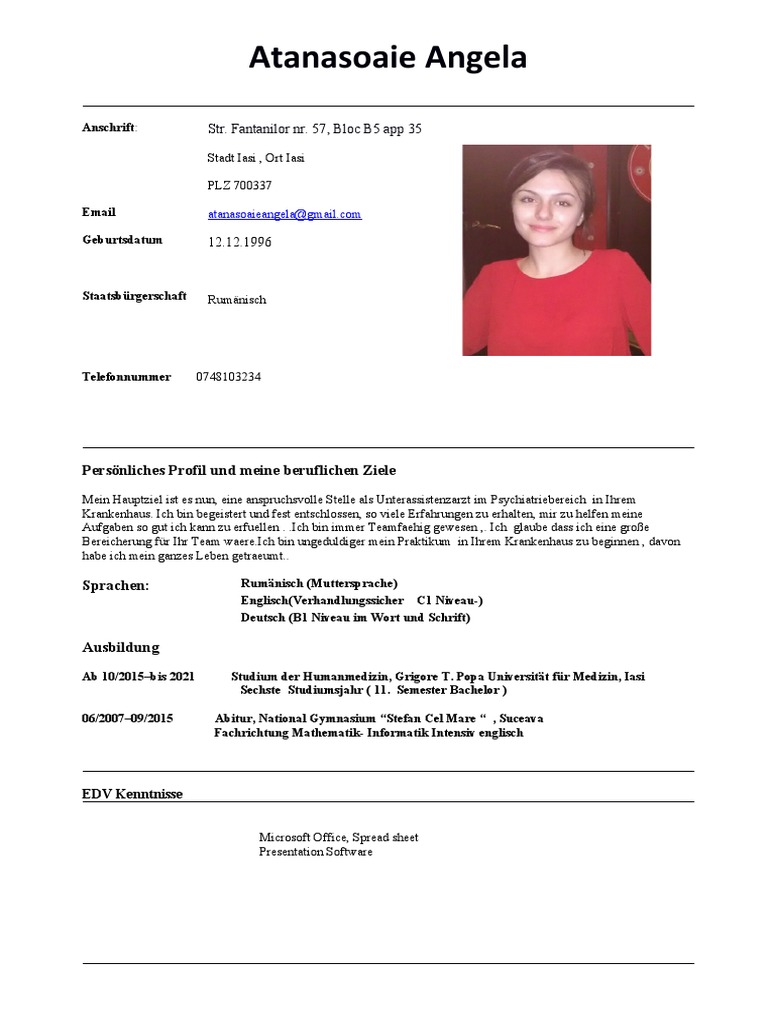 Angela CV | PDF