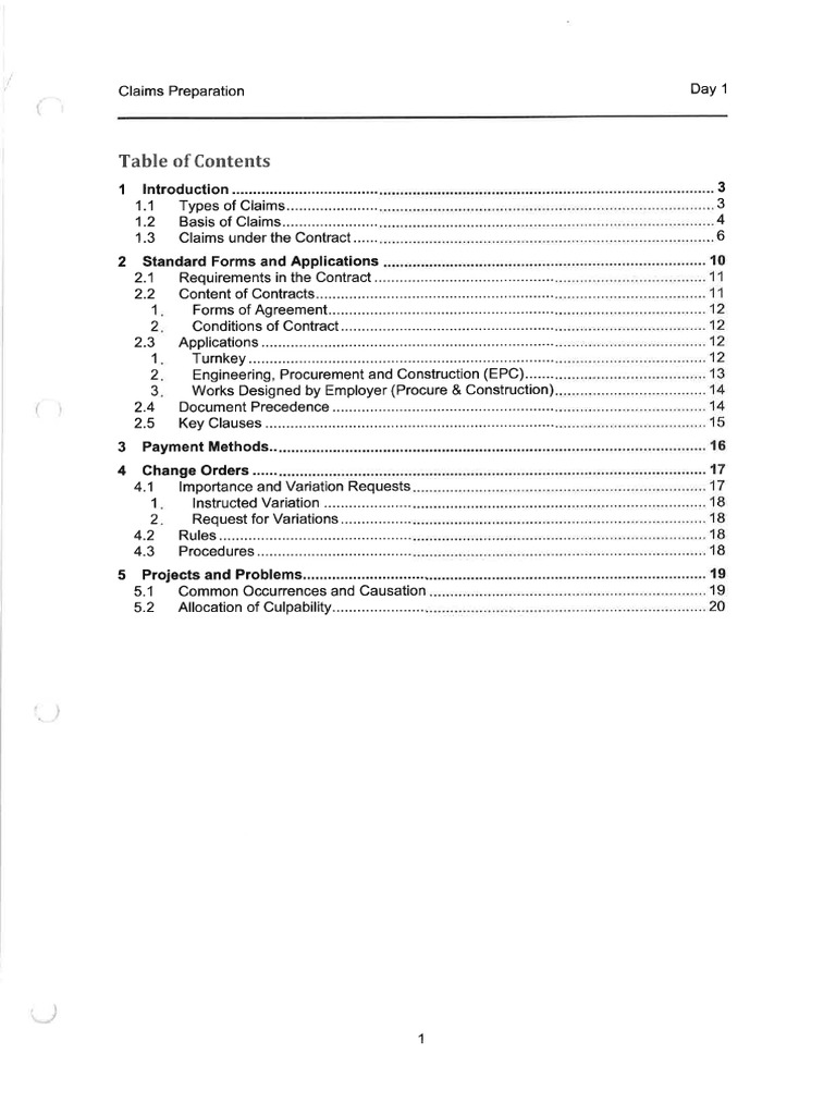 Claim Preparation and Dispute management-01 | PDF