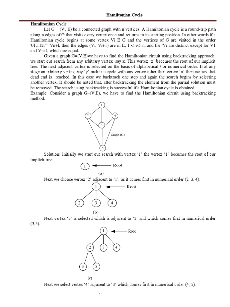 11-Hamiltonian Using BACKTRACKING | Download Free PDF | Mathematical ... 11-Hamiltonian Using BACKTRACKING | Download Free PDF | Mathematical ...