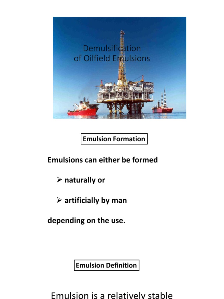 Emulsion (CORE - 3 in 1) Lecture3 | PDF | Emulsion | Capacitance Emulsion (CORE - 3 in 1) Lecture3 | PDF | Emulsion | Capacitance