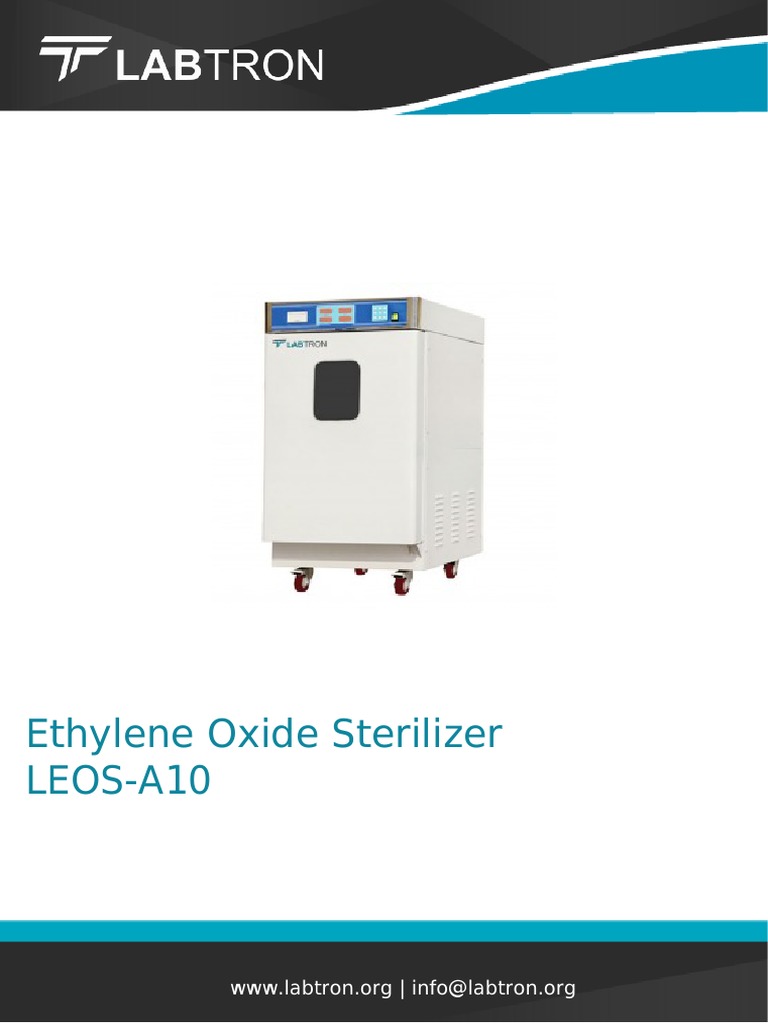 Ethylene Oxide Sterilizer | PDF | Sterilization (Microbiology) | Equipment