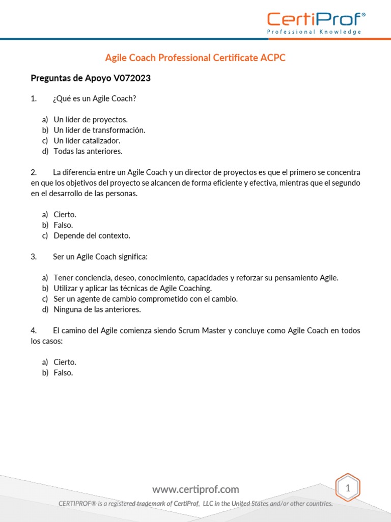 Preguntas de Apoyo ACPC (V072023) SP | PDF