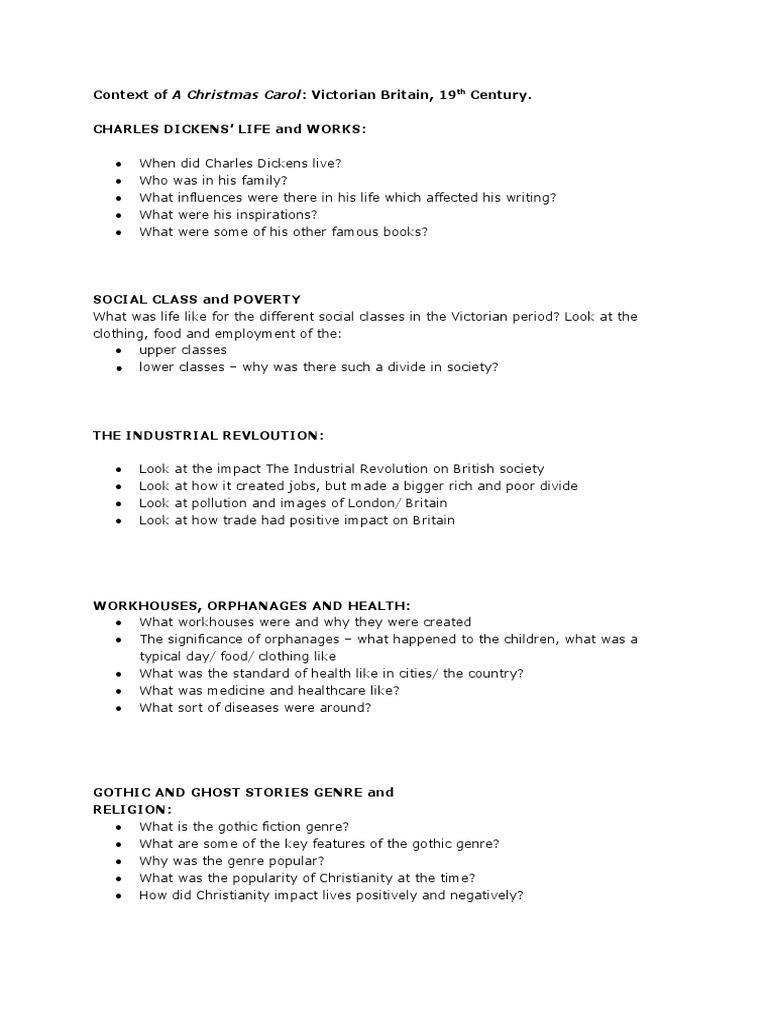 Victorian context | PDF