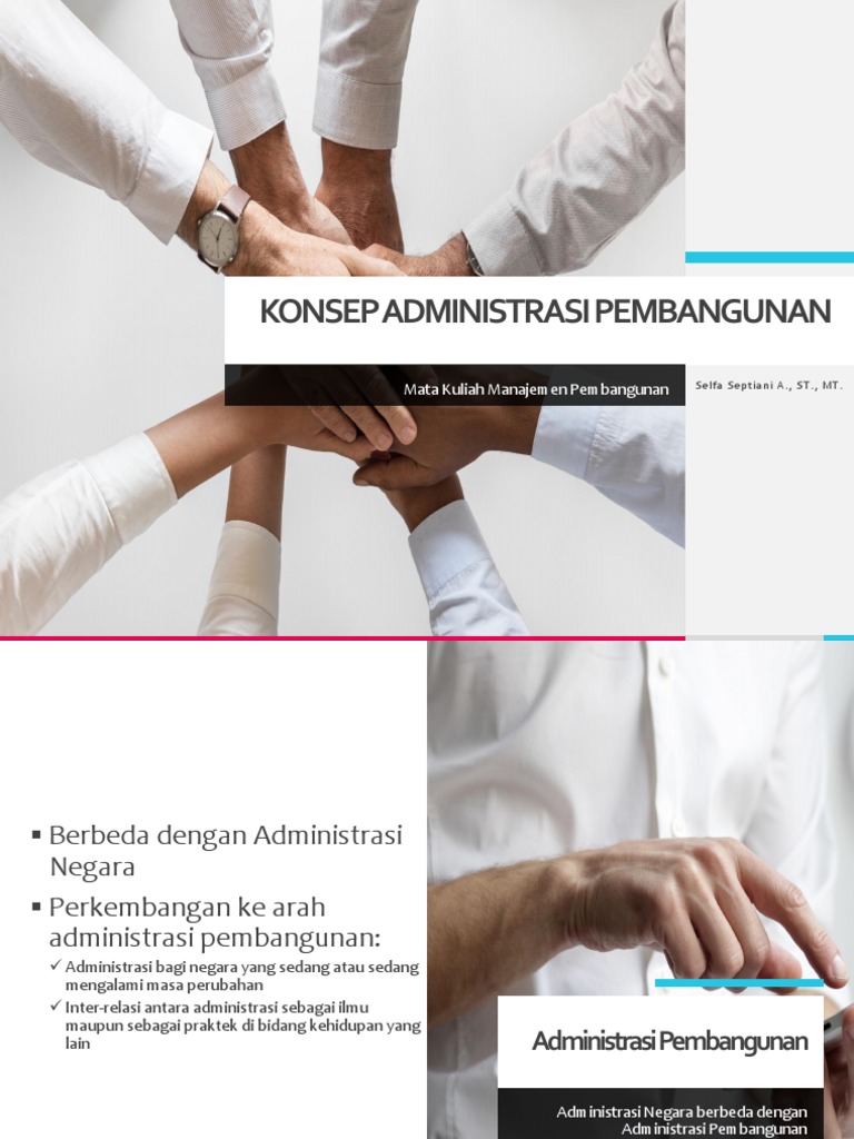Konsep Administrasi Pembangunan | PDF