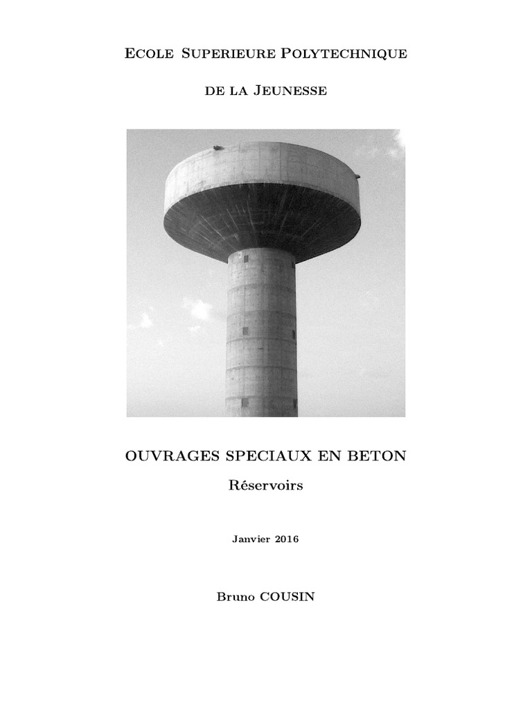 Calcul de Reservoir | PDF Calcul de Reservoir | PDF