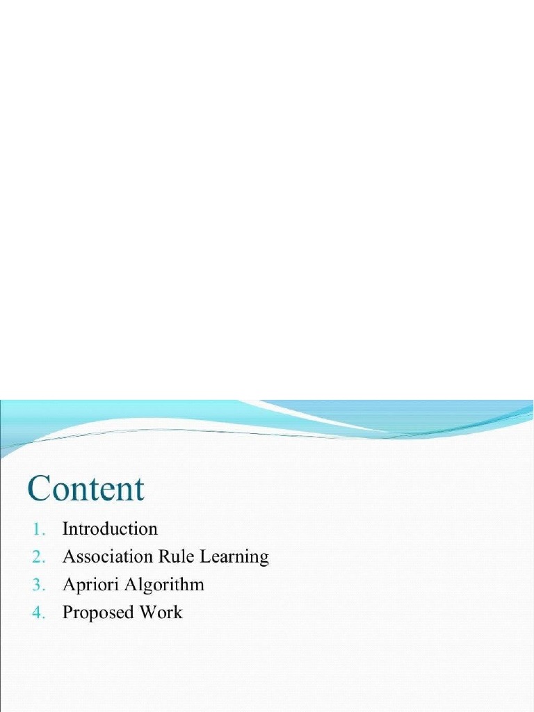 Association Apriori Algorithm Pdf