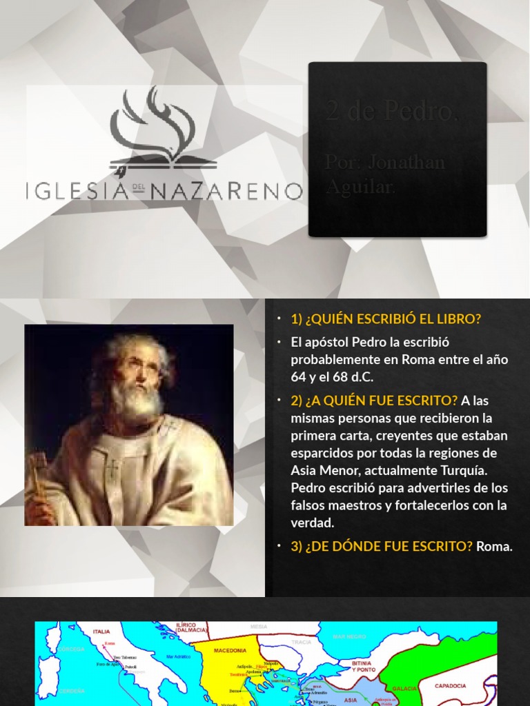 2 De Pedro Presentacion Pdf Iglesia Cristiana San Pedro 0828