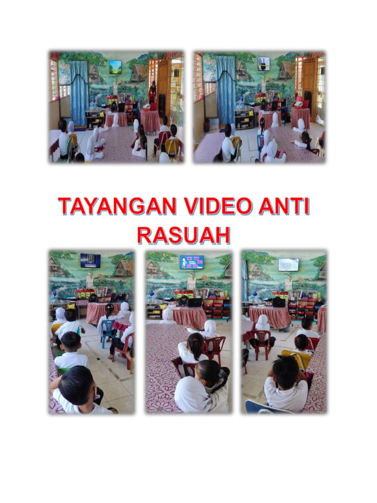 Laporan Gambar Video Anti Rasuah | PDF