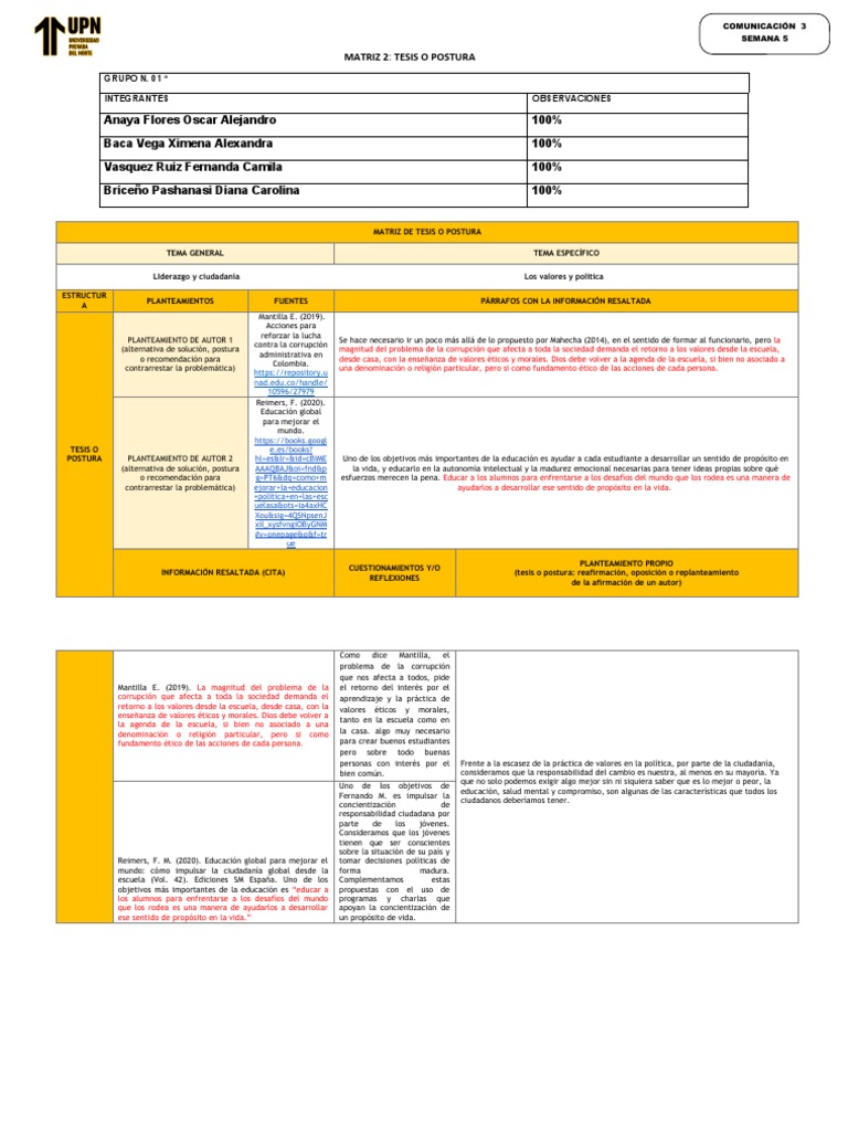 GRUPO 1 - Comu 3 | PDF