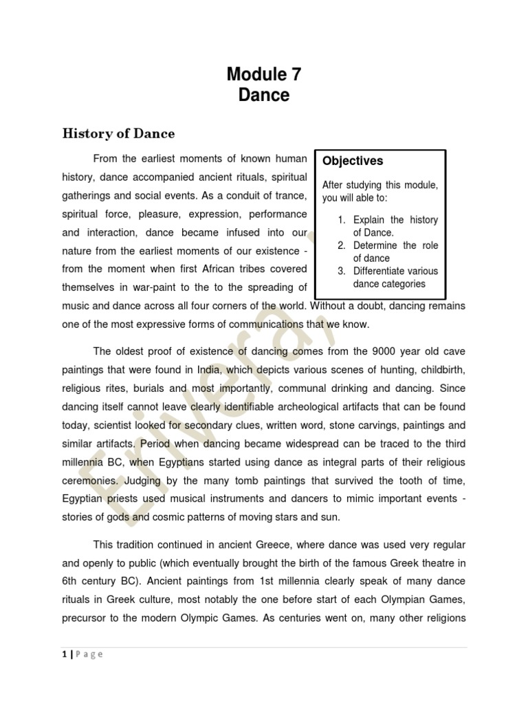 Module 7 in GE6 Art Appreciation | PDF