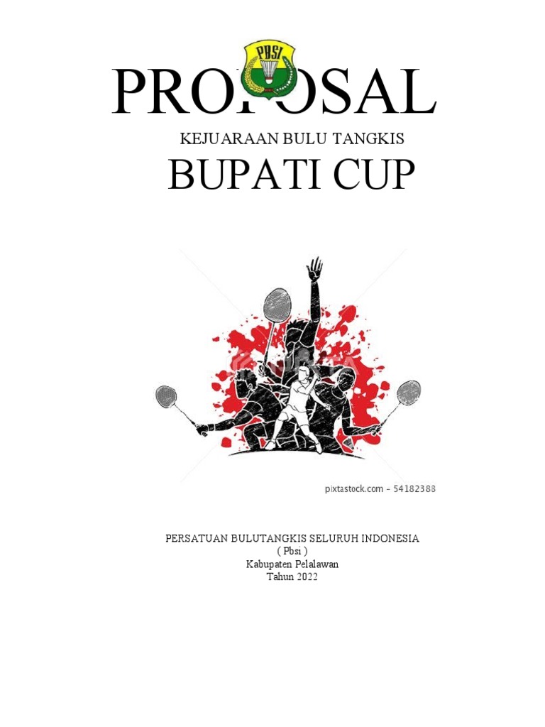 proposal turnamen bulu tangkis bhayangkara CUP 2023 | PDF