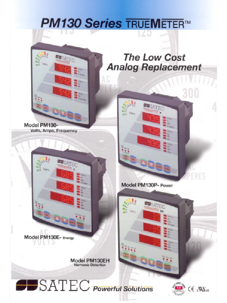 SATEC Energymeter | PDF