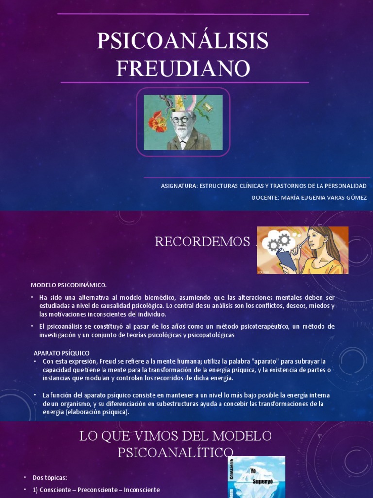 Psicoanálisis Freudiano | PDF