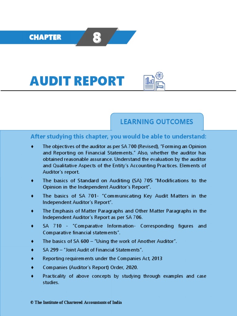 74767bos60492 cp8 | PDF | Going Concern | Auditor's Report