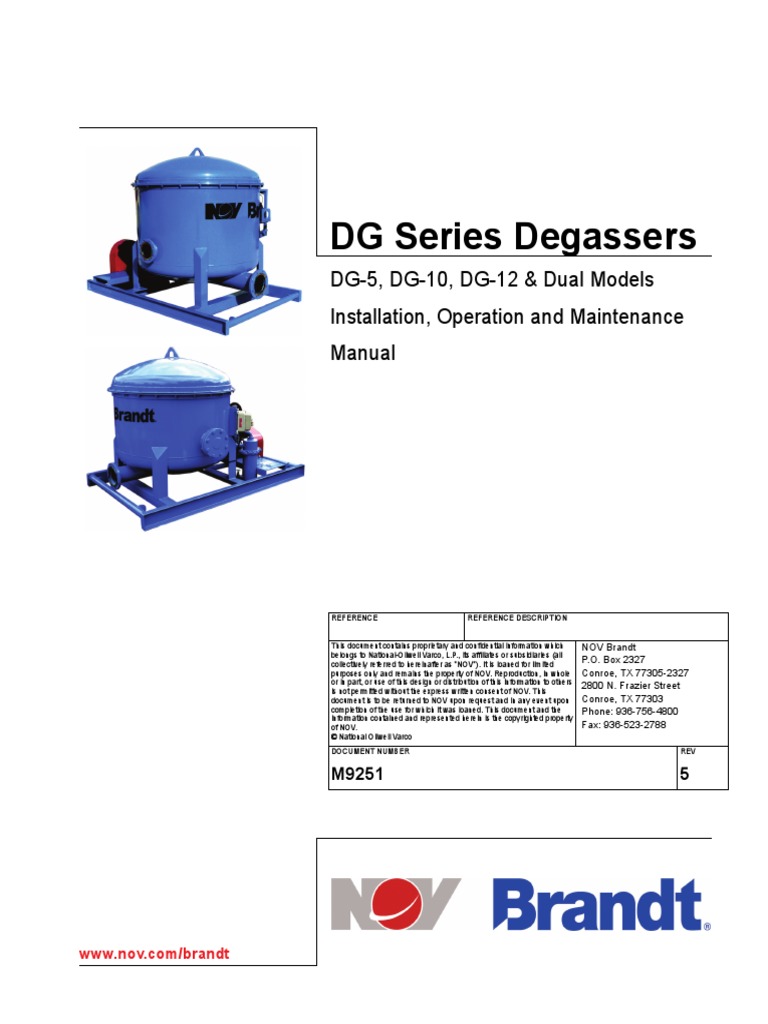 DG Series Manual | PDF