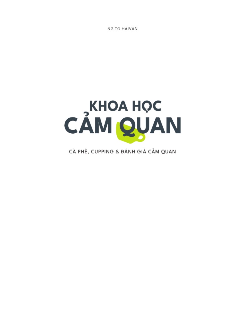 Sách Khoa Hoc Cam Quan - PrimeCoffee | PDF