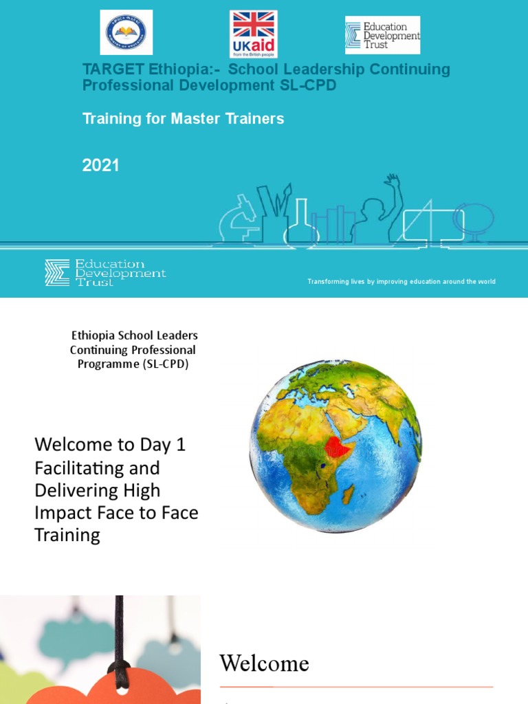 SLCPD Key Trainers Facilitating and Delivering F2F Training Day 1 - RP ...