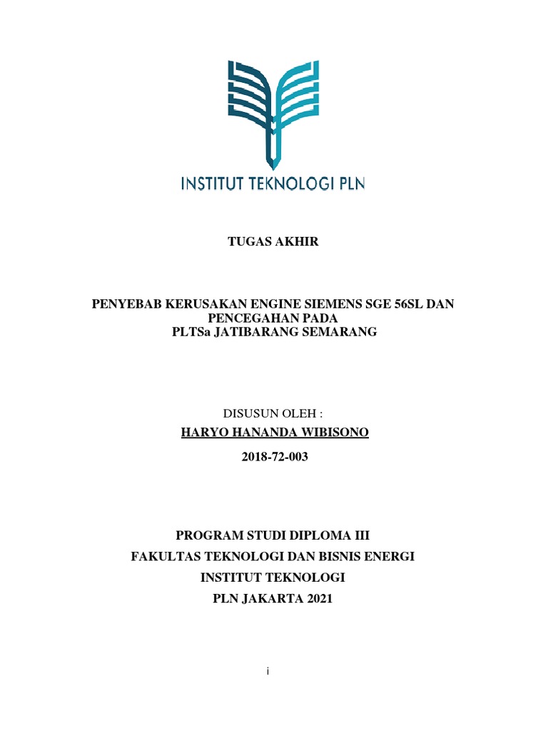 Tugas Akhir Haryo Hananda Wibisono Terfix | PDF