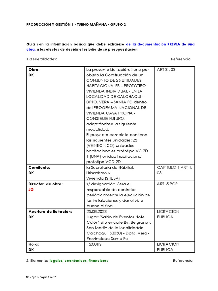 Guia para El Analisis Del Pliego | PDF | Póliza de seguros | Bancos