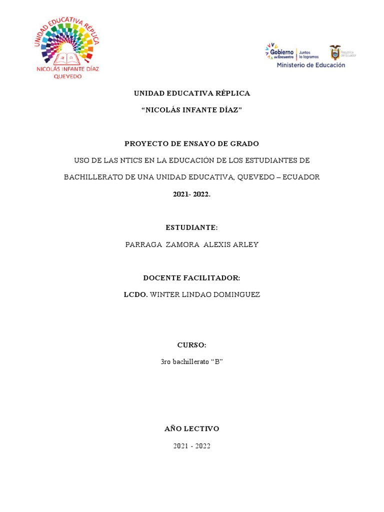 Proyecto de Grado | PDF