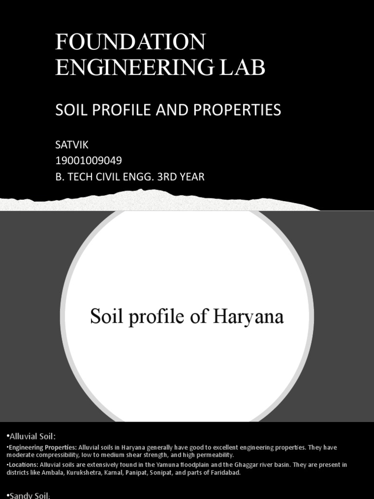 Soil Profile and Properties | Download Free PDF | Punjab | Natural ...