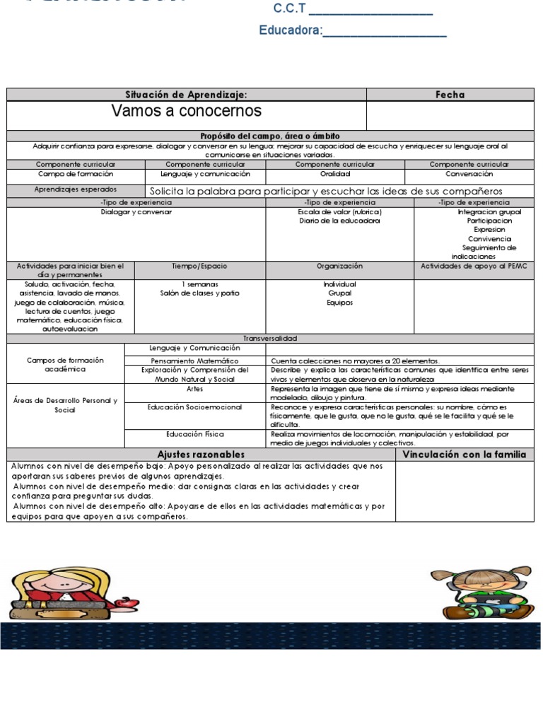 Vamos A Conocernos | PDF