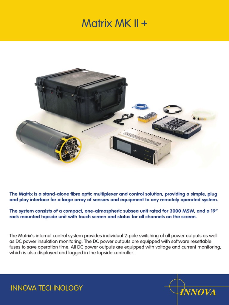 Innova Matrix MK II | PDF