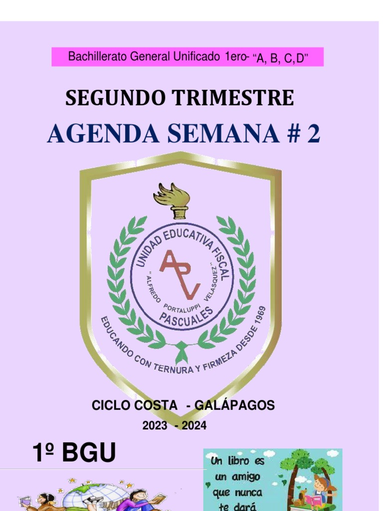 Actividades Semana 2 - 1ero Bgu A-B-C-D | PDF