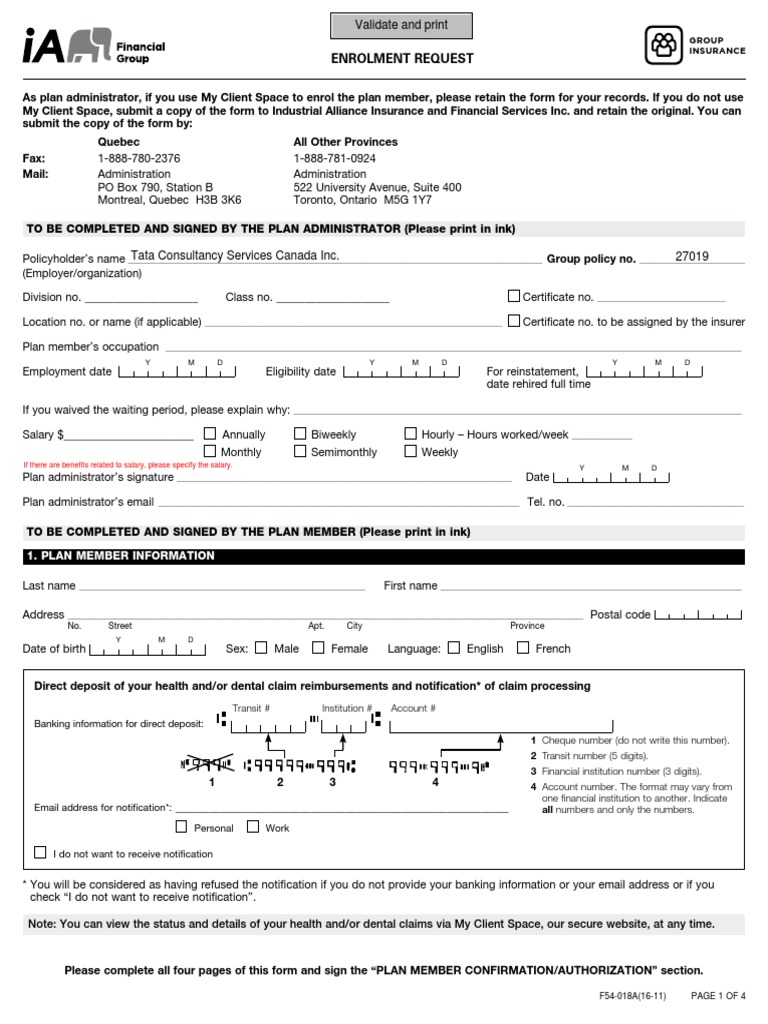 Enrolment Form | PDF