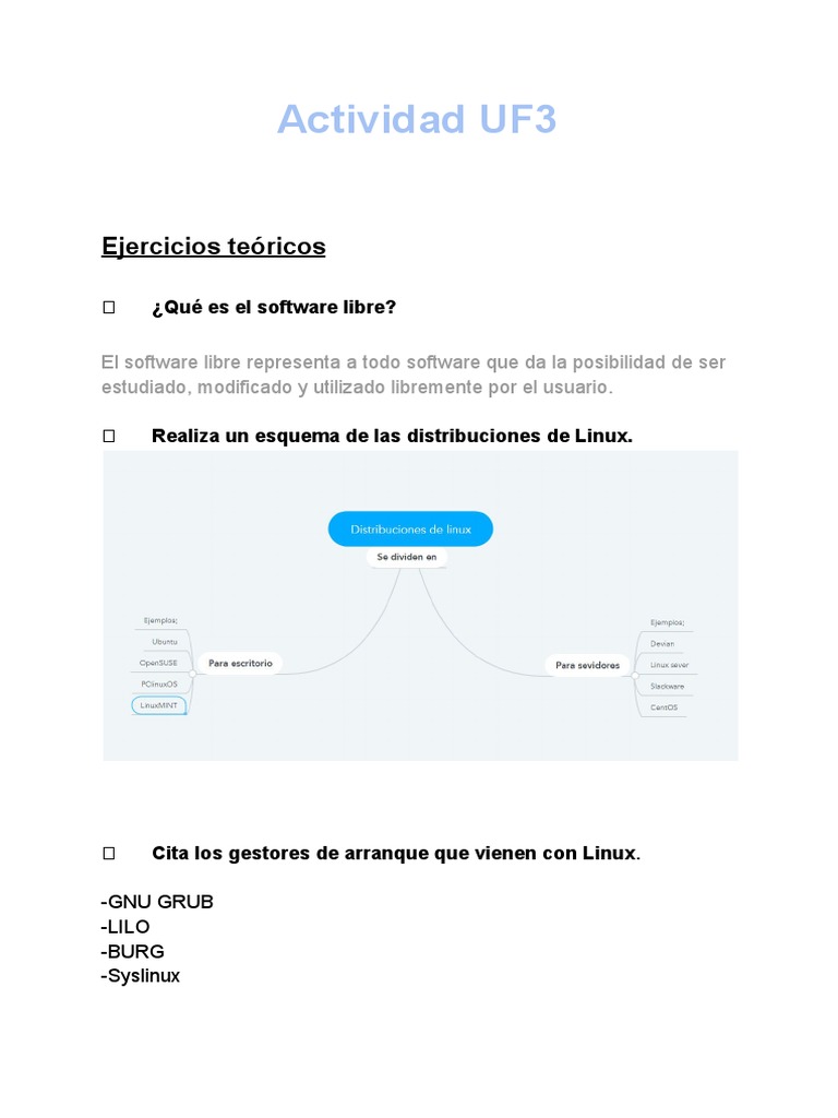 Actividad UF3 Sistemas Operativos Monopuestos | PDF | Tecnología