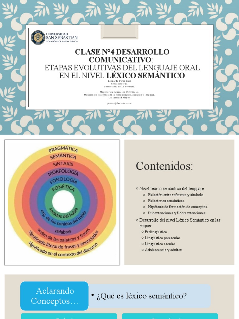 Clase 4 - Etapas Evolutivas Del Lenguaje Oral en El Nivel LS ... Clase 4 - Etapas Evolutivas Del Lenguaje Oral en El Nivel LS ...