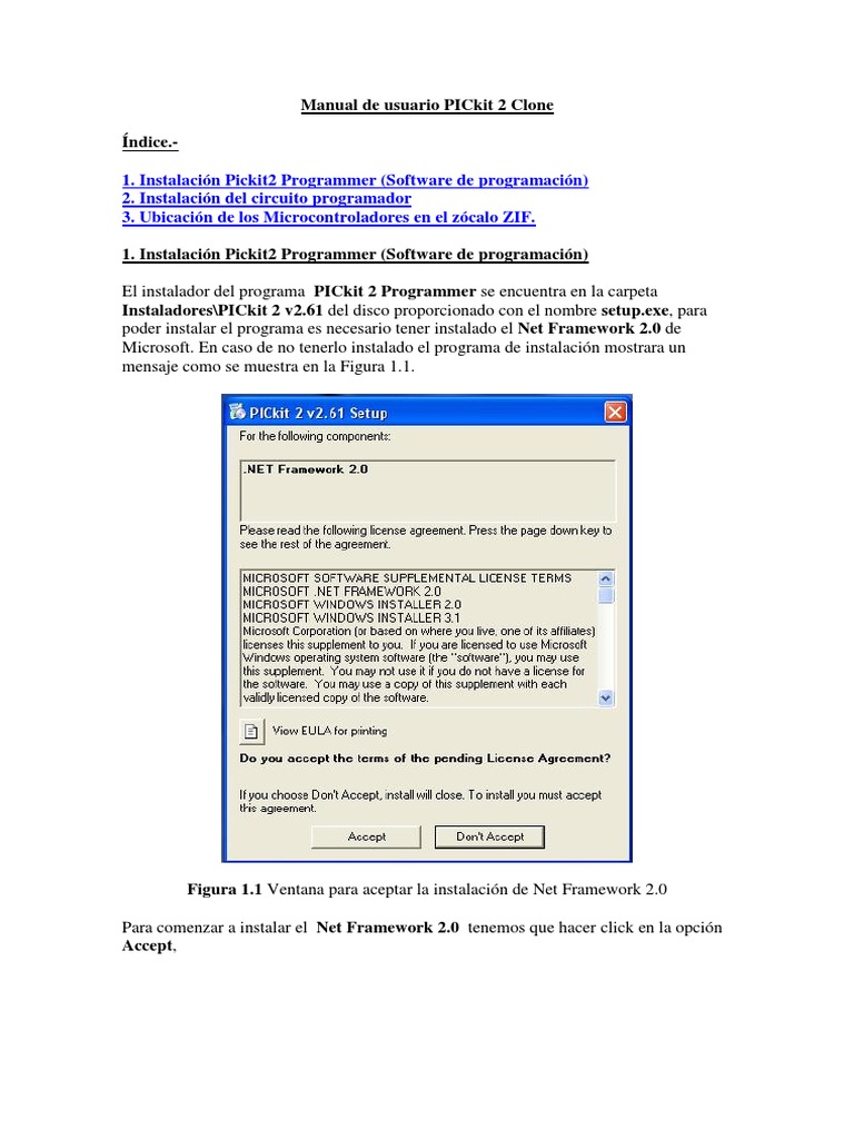 Manual de Usuario PICkit 2 Clone | PDF | Microcontrolador | USB
