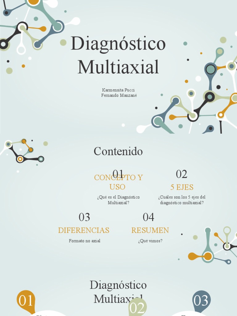 Diagnostico Multiaxial | Descargar gratis PDF | Trastorno mental ...