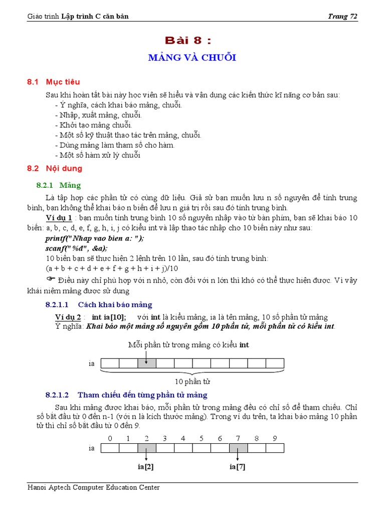 Chu de 7. Mang Va Chuoi | PDF