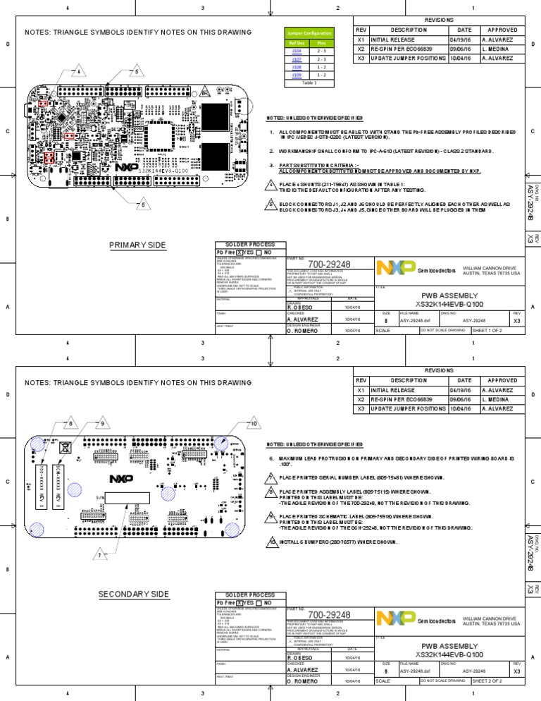 S32K144EVB-Q100 RevC ASY | PDF