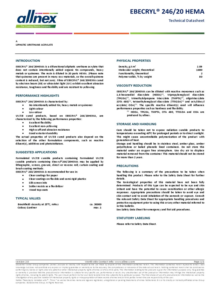 EBECRYL-246-20-HEMA_EN_A4 | PDF
