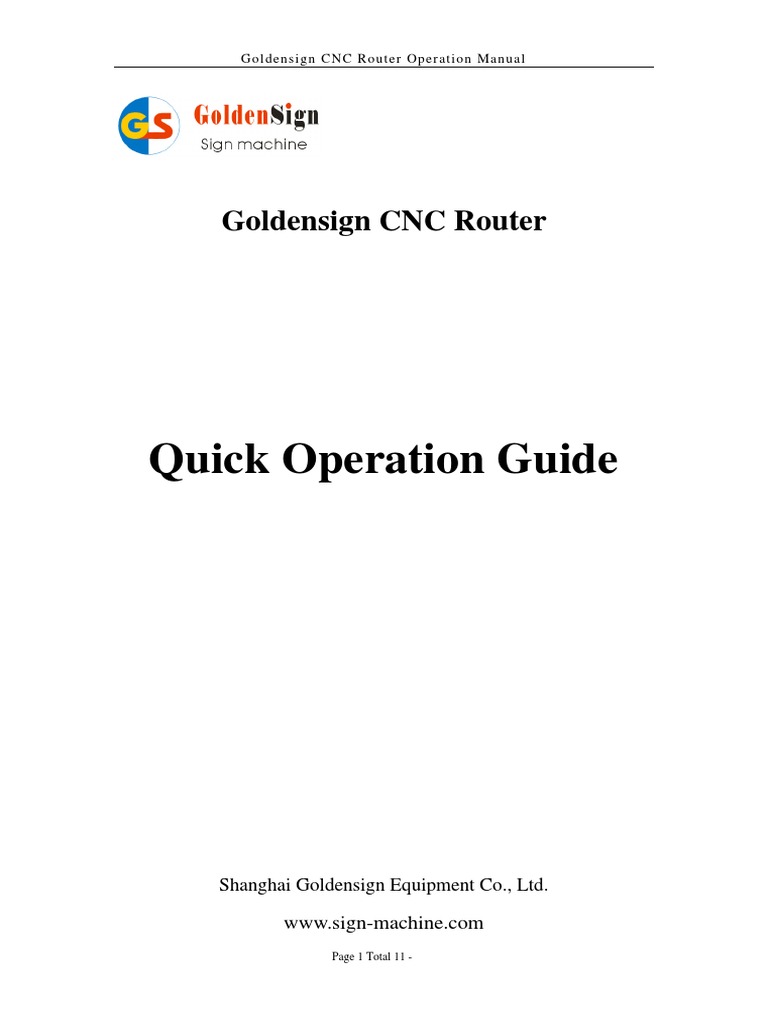 Quick Start Guide | PDF | Numerical Control | Computer File Quick Start Guide | PDF | Numerical Control | Computer File