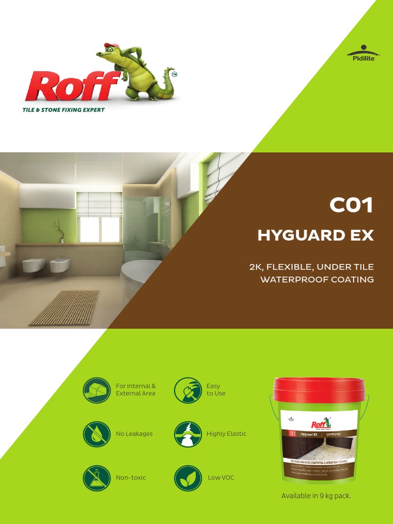 Roff Hyguard Ex TDS Download | PDF | Concrete | Coating