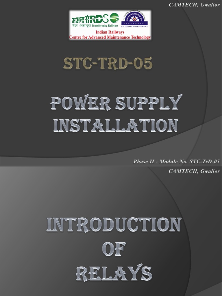 STC TRD 05 Power Supply Installation | PDF