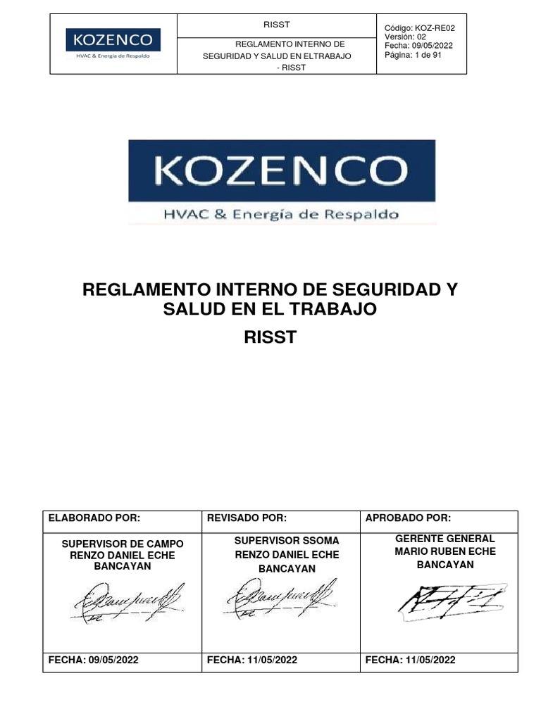 Risst - Kozenco | PDF | Negocios | Tecnología e ingeniería