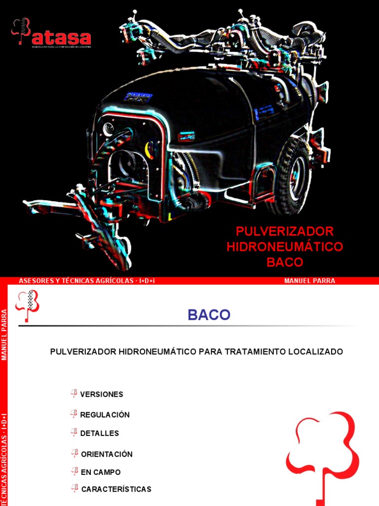 5.atomizador Baco | PDF | Tecnología de vehículos | Vehículos