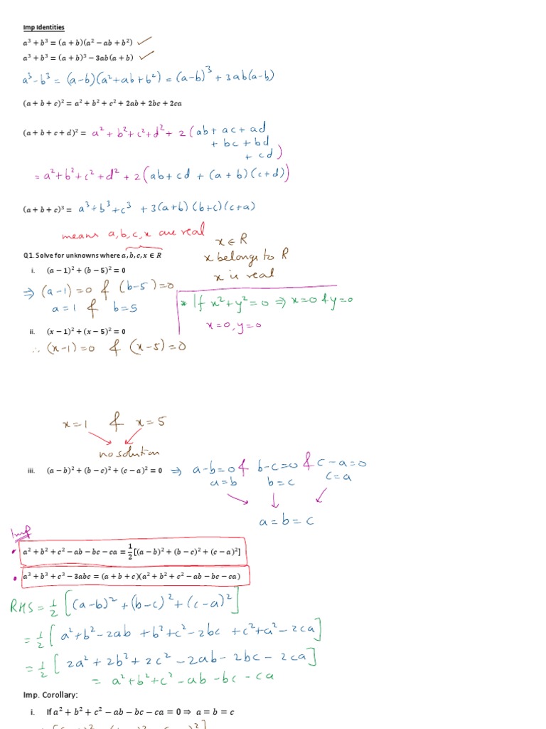 IOQM - Lecture 1 | PDF
