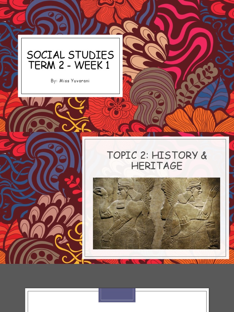 Topic 2 - Social Studies | PDF